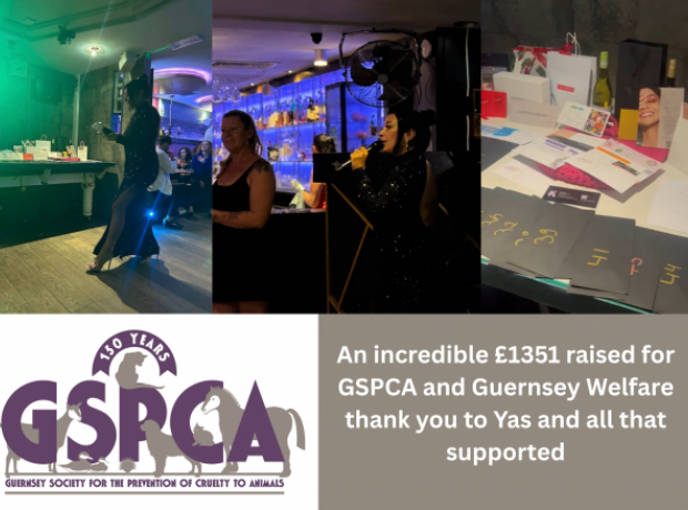 An incredible £1351 raised for GSPCA and Guernsey Welfare thank you to ...